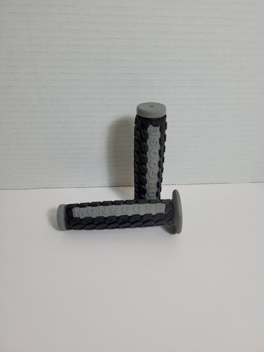 BMX Mongoose Bicycle Grips Handlebar Grips Black Gray | eBay