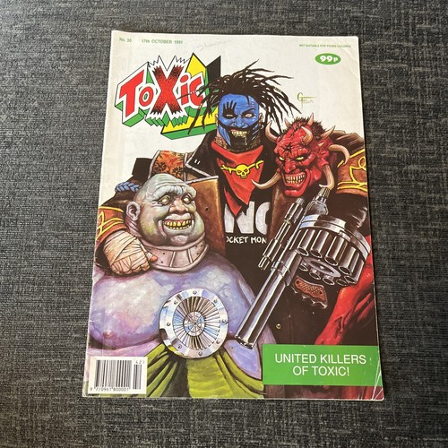 Toxic! Comic - #30 - 17 October 1991 | eBay