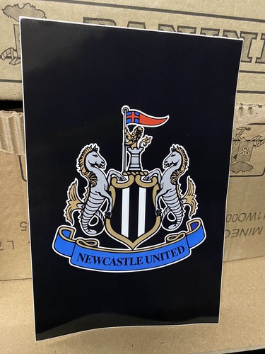 Official Licensed Newcastle Fc Vinyl Football Sticker Logo 150mm x ...