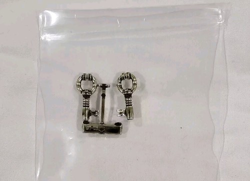 ☀️NEW Lego Minifig CHROME KEY x2 spruce Harry Potter Chrome Brass ...