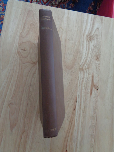 Memories by Desmond MacCarthy HC 1953 | eBay
