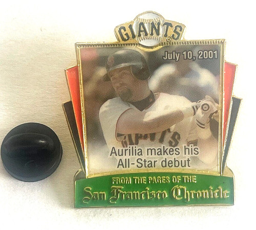 SAN FRANCISCO GIANTS Aurilia San Francisco Chronicles MLB Pin | eBay