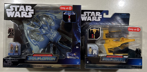 NEW 2024 Star Wars Micro Galaxy TARGET EXCLUSIVE Gungan Bongo & NABOO N ...