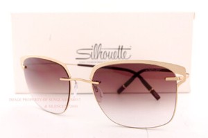 Silhouette Gold Sunglasses for Men for sale | eBay