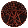 Tree Pentacle Plaque - Wood Finish - Dryad Design - Pagan Wiccan Wicca ...