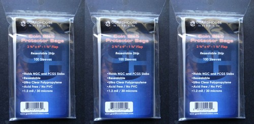 300 Resealable Graded Coin Slab Protector Bag For NGC and PCGS | eBay
