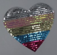 Sequin Patch: Funky Lips | eBay