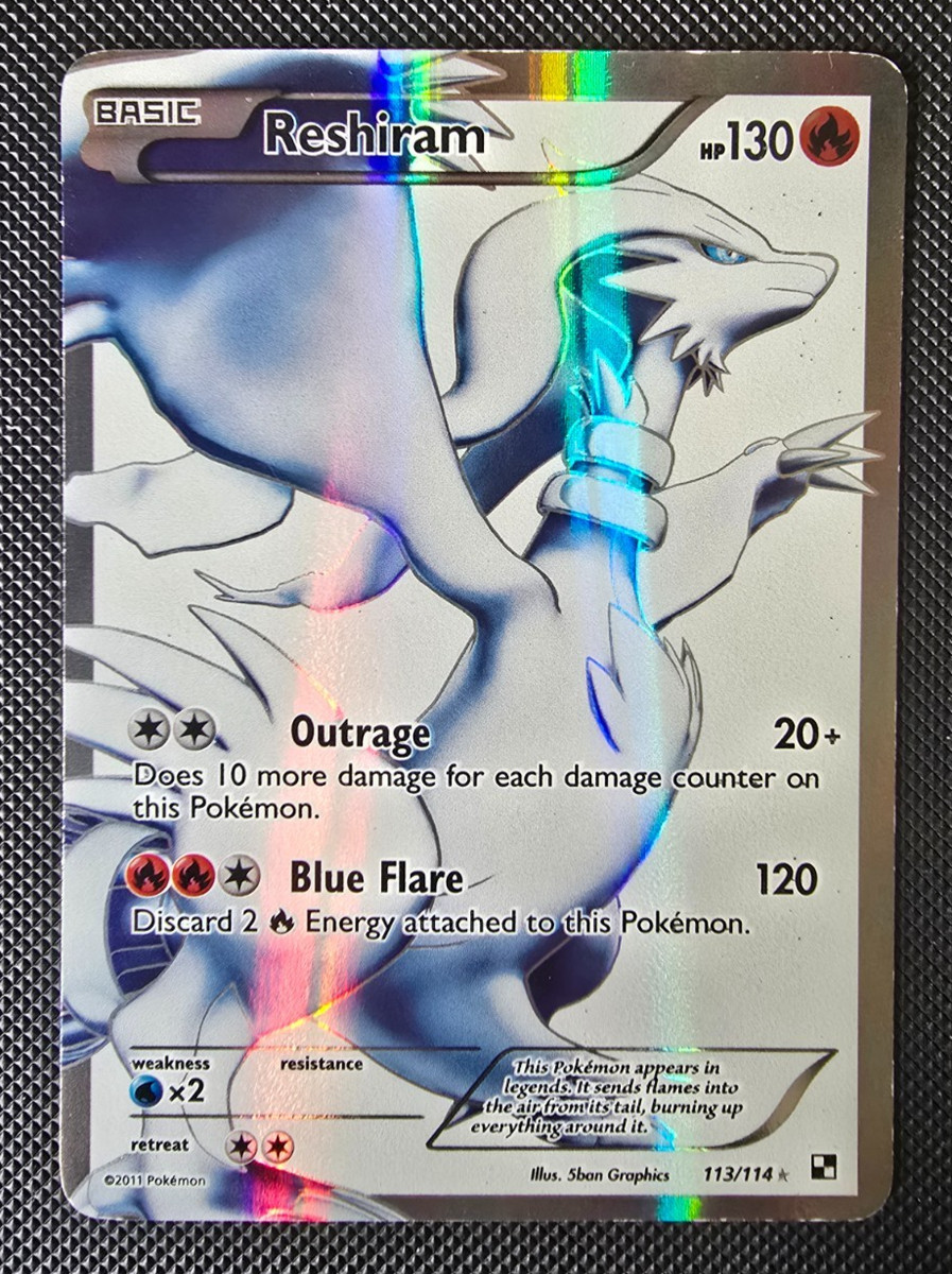 Reshiram Full Art Card
