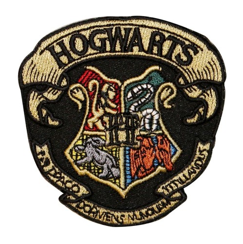 Hogwarts School Robe Emblem & Coat of Arms Harry Potter 3" Embroidered ...