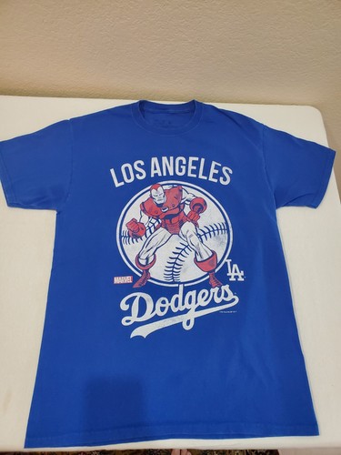 Los Angeles Dodgers Marvel Iron Man Shirt - M | eBay