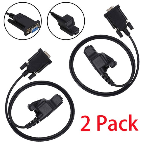 2x Programming Cable For Motorola Radio ASTRO 25 PR1500 XTS1500 XTS2500 ...