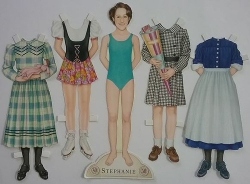 Stephanie Martha Garrard American Girl Magazine Cut Paper Doll 4 ...