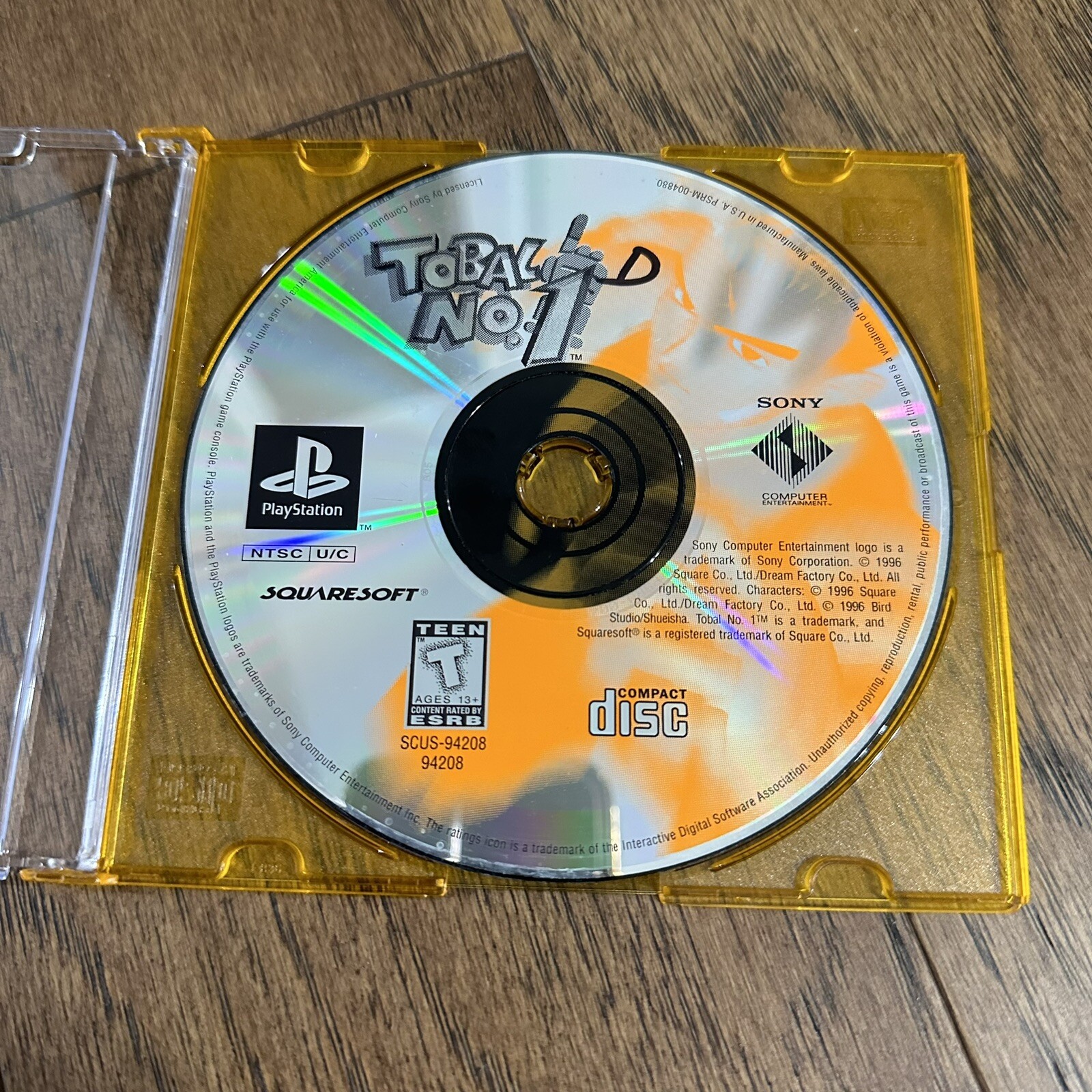Tobal No.1 Value - GoCollect (playstation-1-ps1-tobal-no1 )