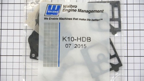 Genuine WALBRO & for WALBRO Carb Rebuild Kits Primers K10-HDB K20-WYJ ...