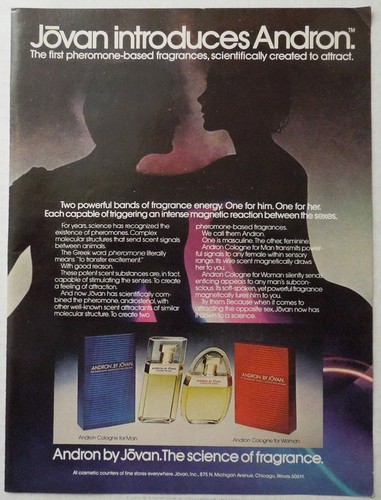 1981 Andron by JOVAN. The Science of Fragrance. Magazine Ad | eBay