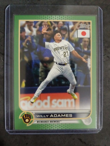 2022 Topps Japan Edition -#30 Willy Adames Kade Green Parallel 47/75 | eBay