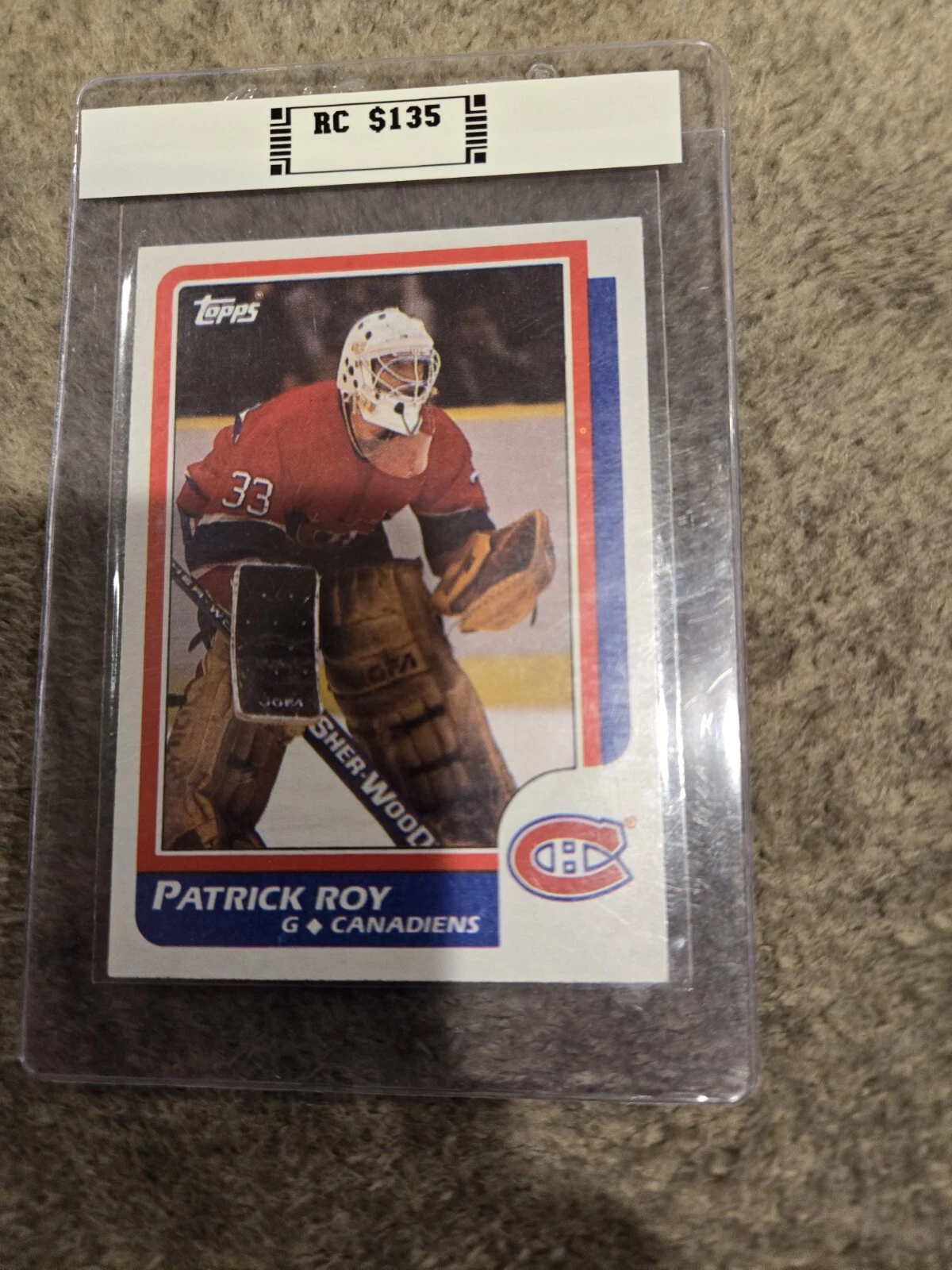 Patrick Roy 1986 Topps #53 Base RAW Price Guide - Sports Card Investor