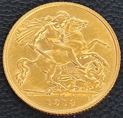 Gold Half Sovereign in George V Half-Sovereign Coins for sale | eBay