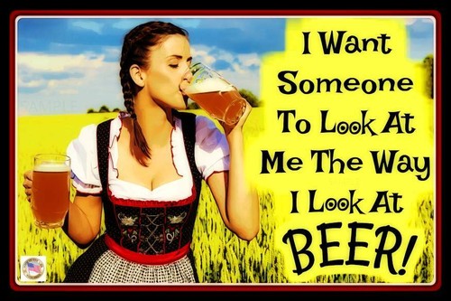 LOOK AT ME! METAL SIGN 8X12 MADE IN USA! MAN CAVE OFFICE BAR BEER ...