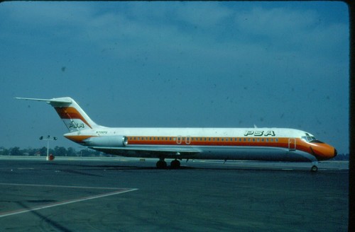 N706PS PSA DC-9-32 ORIGINAL KODAK SLIDE F915 | eBay