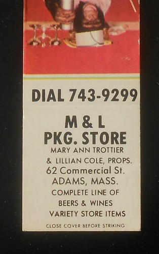 1960s M & L Pkg. Store Mary Ann Trottier & Lillian Cole 62 Commercial ...
