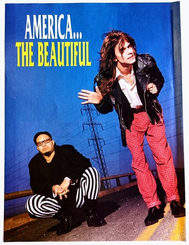 THE BEAUTIFUL~JONATHAN LACEY & FRANK FERRER~1992 POSTER~FULL PAGE ...