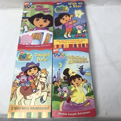 Dora the Explorer VHS Tapes Lot of 3 Nick Jr | Grelly USA