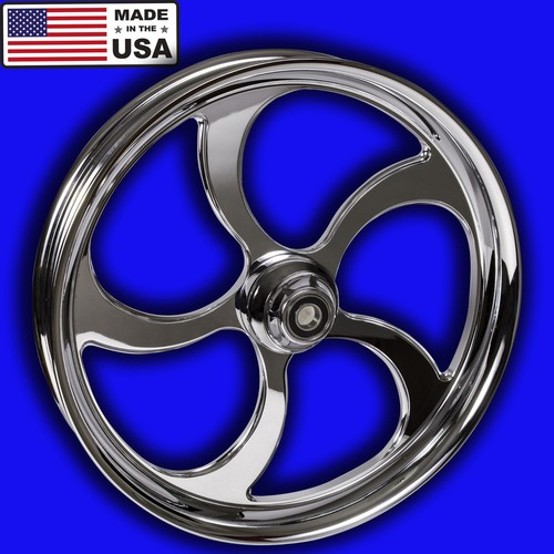 Harley Touring 21" Maze PVD Chrome Front Wheel. *Made in the USA* | eBay