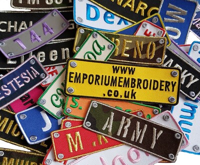 Personalised Sew On Patches for sale | eBay