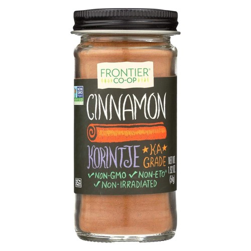 Frontier Nat Prod Co-Op Cinnamon Ground Korintje 3 Percent Oil A Grade ...