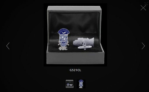 PBS Shield Cuff Links Cufflinks With Gift Box-1", LICENSED NEW | eBay