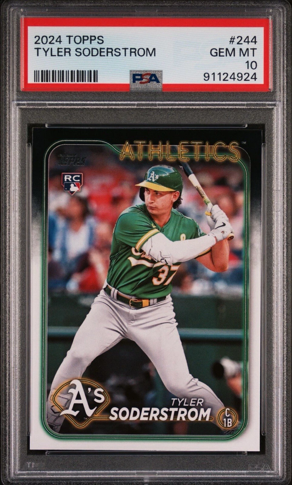 Tyler Soderstrom 2024 Topps #244 Base Price Guide - Sports Card Investor