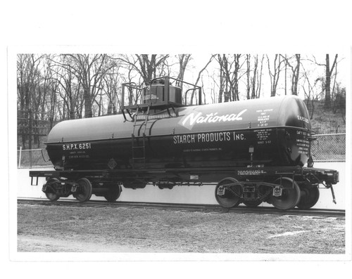 National Starch Products SHPX #6251 Tank Car Photo AC&F Milton | eBay