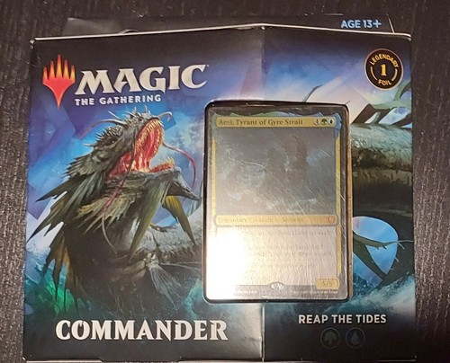Reap The Tides Commander Deck 2020 Commander Legends Magic The ...