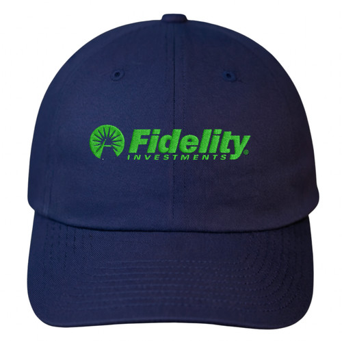 NWT 100% Authentic Fidelity Investments Finance Hat / Cap Navy Goldman ...