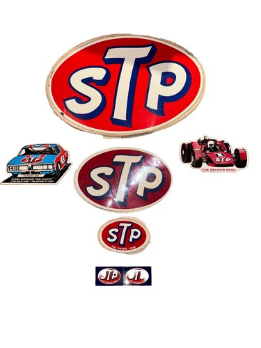 STP Stickers / Decals Set Of Original Old Stock | eBay