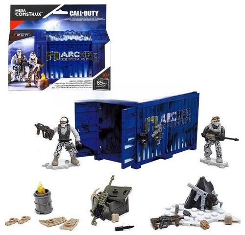 Mega Bloks Construx Call of Duty FDY76 Arctic Recon Armory Collector ...