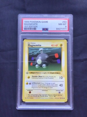 Pokémon TCG Professional Sports Authenticator (PSA) Base Set English ...