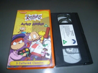 RUGRATS - VHS VIDEO - ARTSY ANTICS - | Grelly UK