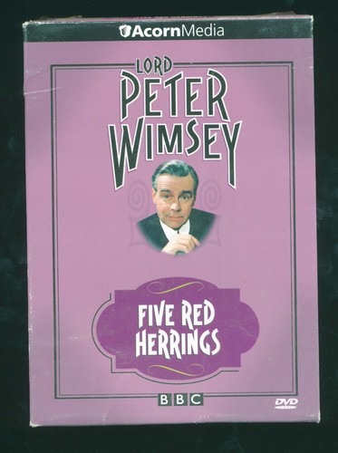 E37 - LORD PETER WIMSEY FIVE RED HERRINGS BBC DVD SET 54961435593| eBay