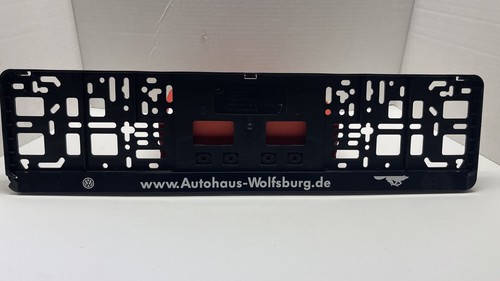 Number Plate Holder - Autohaus Wolfsburg VW GTI GLI | eBay