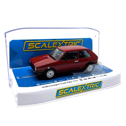 Scalextric C4490 Volkswagen Golf GTI - Red 1/32 Slot Car | eBay