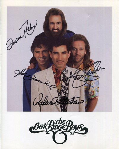 The Oak Ridge Boys Elvira Bobbie Sue Singer Signed Autograph Photo | eBay