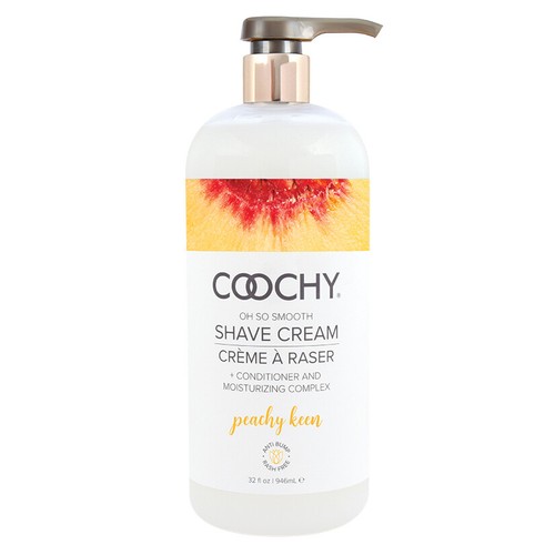 Coochy Rash Free Moisturizing Shave Cream ~ Peachy Keen 32oz | eBay