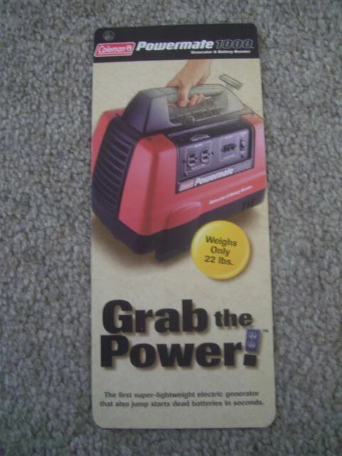 Coleman Powermate Rpma525500 Reconditioned 5500 Watt Portable Generator