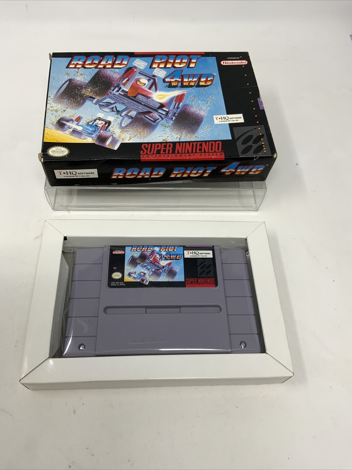 Road Riot 4WD Value - GoCollect (super-nintendo-road-riot-4wd )