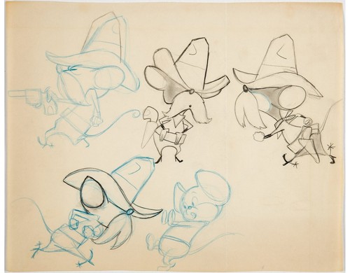 Herman the Mouse Concept/Model Sheet Original Art by Dave Tendlar | eBay