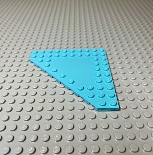 Lego Wedge Plate 10x10 Cut Corner No Studs In Center Piece 92584 Qty. 1 ...