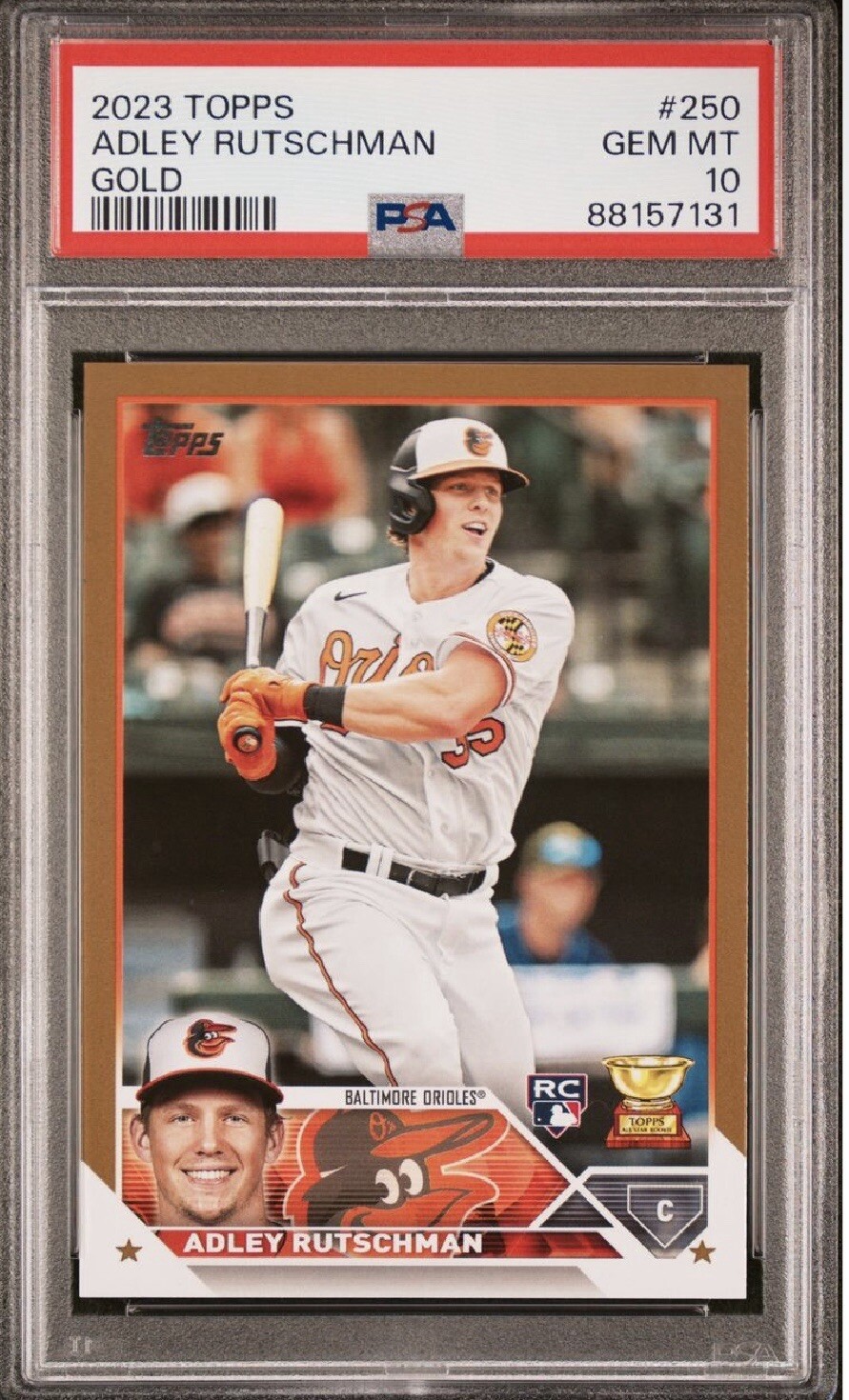 Adley Rutschman 2023 Topps #250 Gold /2023 Price Guide - Sports Card ...