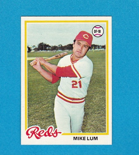 1978 TOPPS BASEBALL SET BREAK 326 MIKE LUM REDS NM/MT | eBay